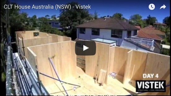 Australian CLT House (NSW) - V-SET | Services for Engineered Timber